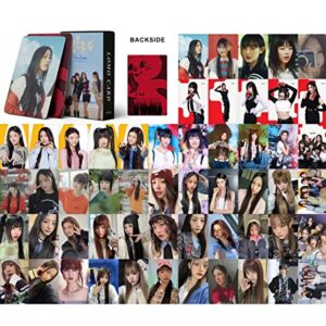 XTOUT@FVJ 4Pack/219Pcs NewJeans Photocards Lomo Cards Kpop Merchandise Album Photo for Fans Party Decorations Collection