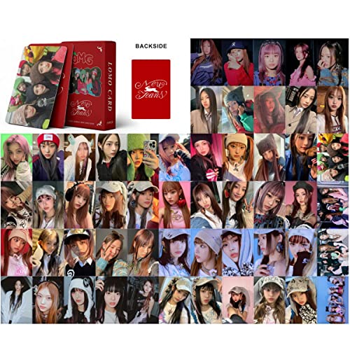 XTOUT@FVJ 4Pack/219Pcs NewJeans Photocards Lomo Cards Kpop Merchandise Album Photo for Fans Party Decorations Collection