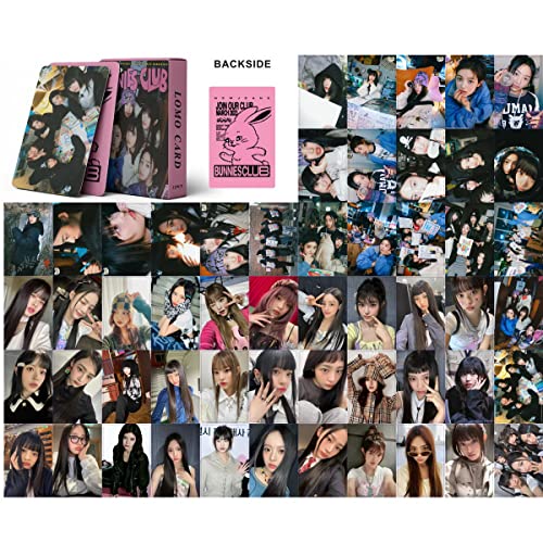 XTOUT@FVJ 4Pack/219Pcs NewJeans Photocards Lomo Cards Kpop Merchandise Album Photo for Fans Party Decorations Collection