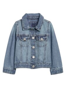 gap baby-girls denim jacket light wash 0-3m