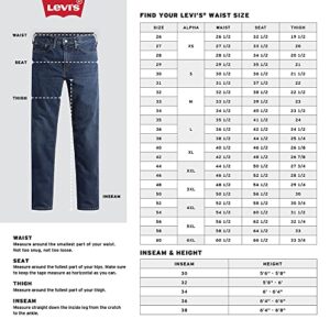 Levi's Men's 559 Relaxed Straight Fit Jean - 34W x 32L - Range