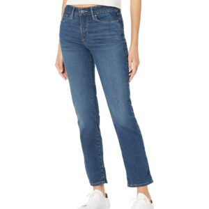 Signature by Levi Strauss & Co. Gold Women's Curvy Totally Shaping Straight Jeans (Available in Plus Size), (New) Jackson Square, 6 Regular