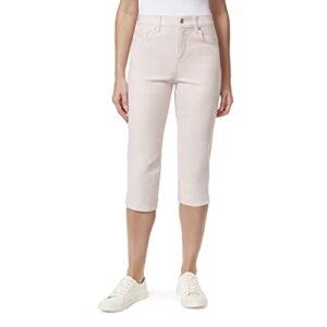 gloria vanderbilt women's amanda capri jean, rosy pink, 12