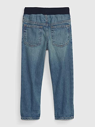 GAP Baby Boys Pull-on Slim Jeans, Medium Wash, 0-3 Months US