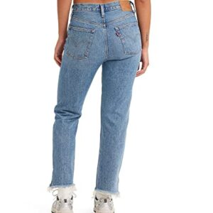 Levi's Women's Premium 501 Crop Jeans, (New) Face It, 27