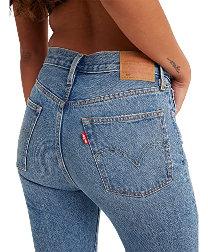 Levi's Women's Premium 501 Crop Jeans, (New) Face It, 27