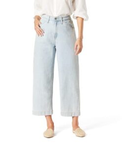 signature by levi strauss & co. gold women's heritage high-rise loose crop stylized jeans (available in plus size), (new) sonoran oasis, 10