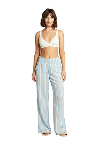 Billabong womens New Waves Stripe Pants, Clear Sky, Medium US