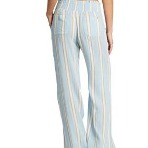 Billabong womens New Waves Stripe Pants, Clear Sky, Medium US