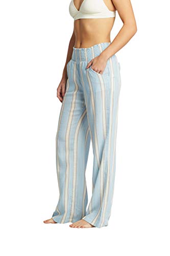 Billabong womens New Waves Stripe Pants, Clear Sky, Medium US