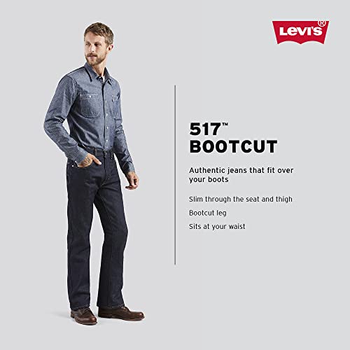 Levi's Men's 517 Boot Cut Jeans, Medium Stonewash, 36W x 32L