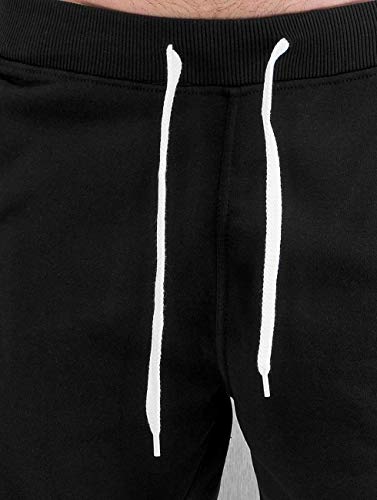 Southpole Men's Basic Active Fleece Jogger Pants-Regular and Big & Tall Sizes, BK, M