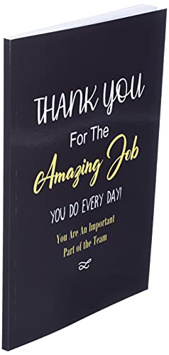 Thank You for The Amazing Job You Do Every Day! - You Are an Important Part of The Team: Appreciation Gifts for Employees - Staff Members - Coworkers ... - Journal (Employee Recognition Gifts)