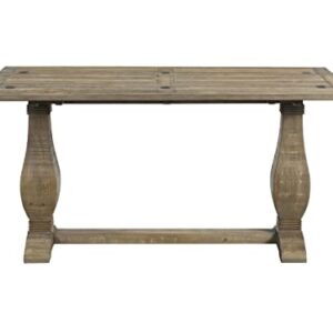 Martin Svensson Home Napa Flip Top Sofa Console Table, Reclaimed Natural