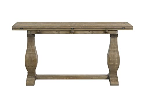 Martin Svensson Home Napa Flip Top Sofa Console Table, Reclaimed Natural