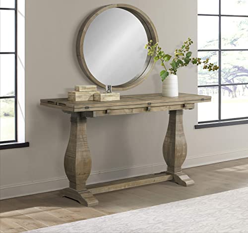 Martin Svensson Home Napa Flip Top Sofa Console Table, Reclaimed Natural