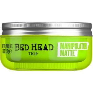 tigi bed head manipulator matte hair wax paste with strong hold 2.01 oz