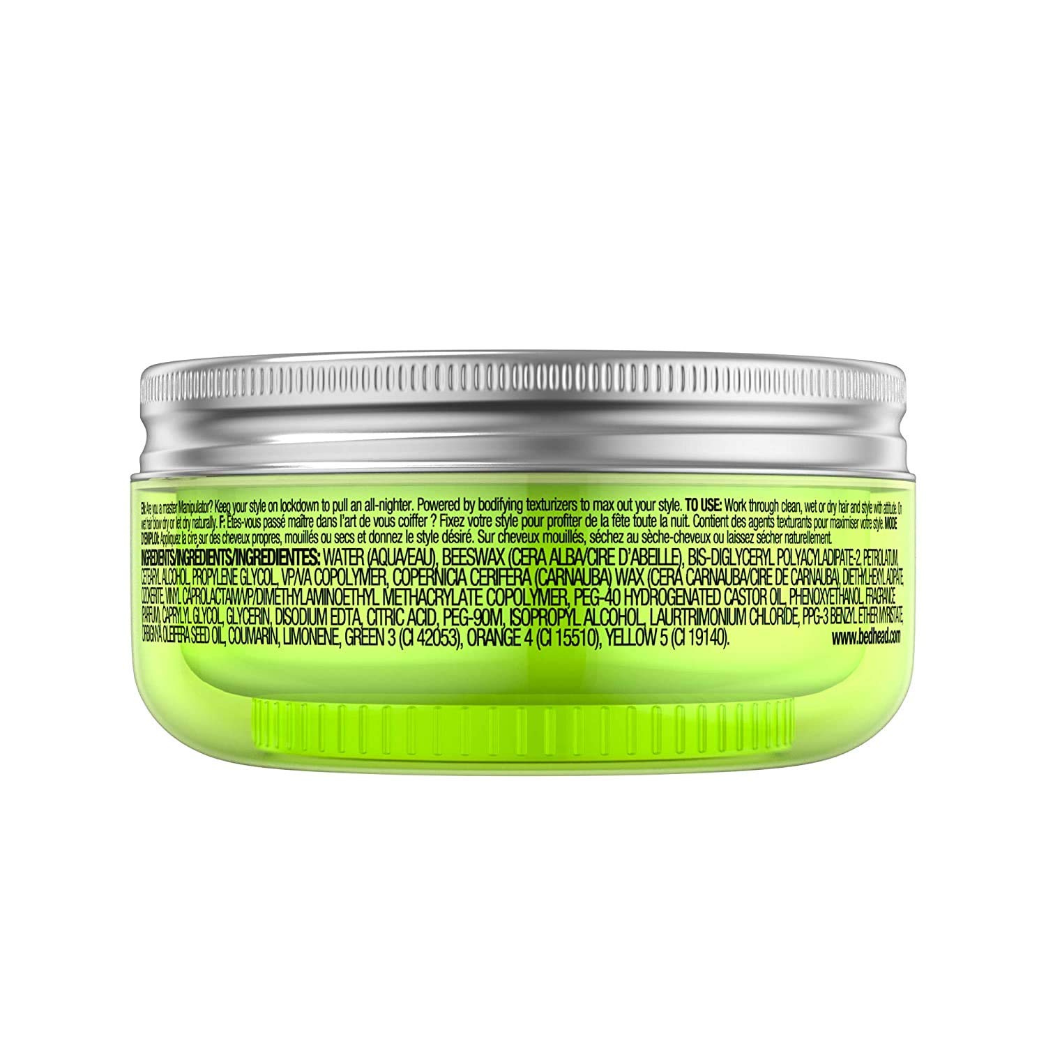 Bed Head by TIGI Manipulator MatteTM Hair Wax Paste with Strong Hold 2 oz (Pack of 3)