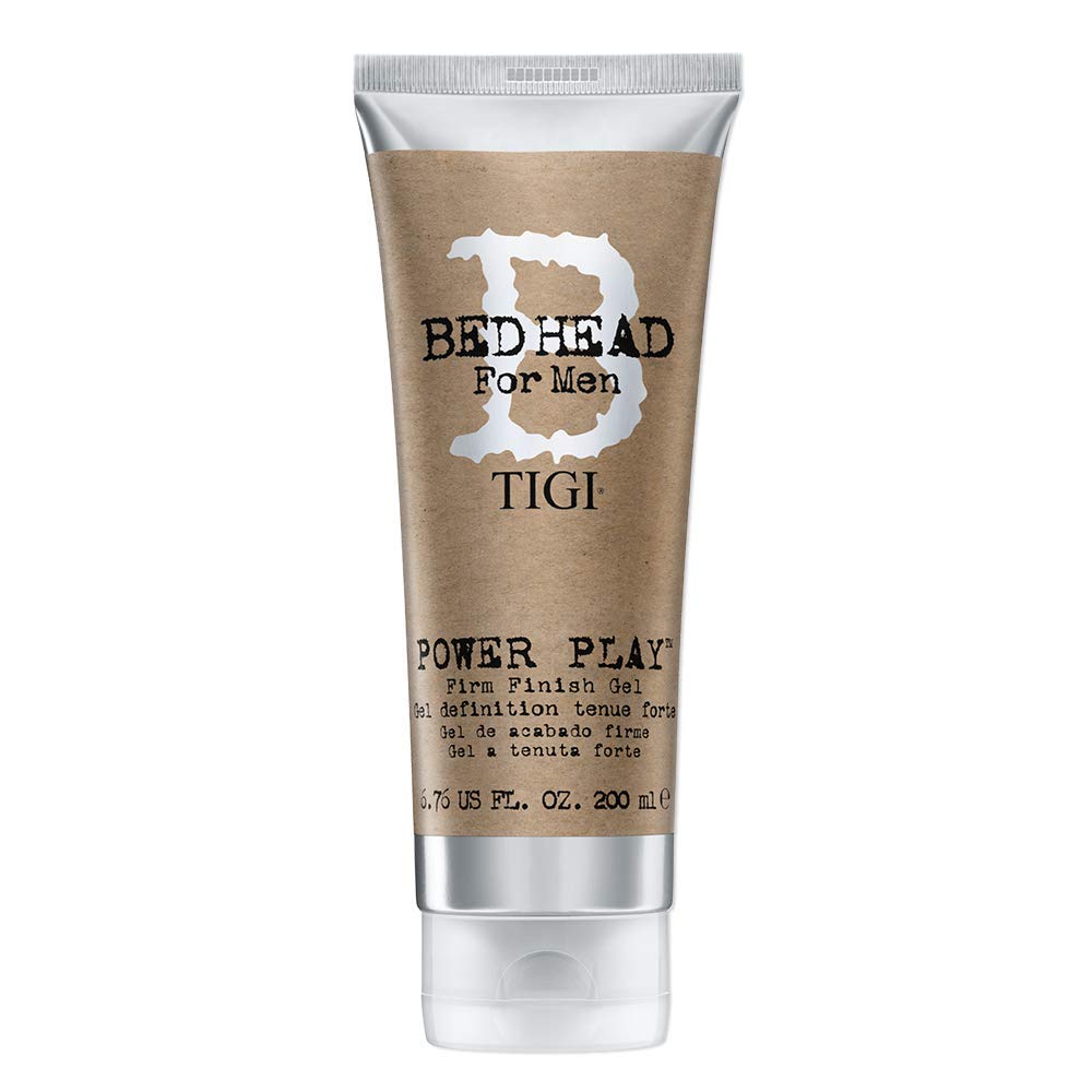 Bed Head B For Men Power Play Firm Finish Gel by TIGI for Men - 6.76 oz Gel