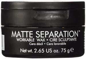 bed head men by tigi matte separation wax 2.6 oz unisex