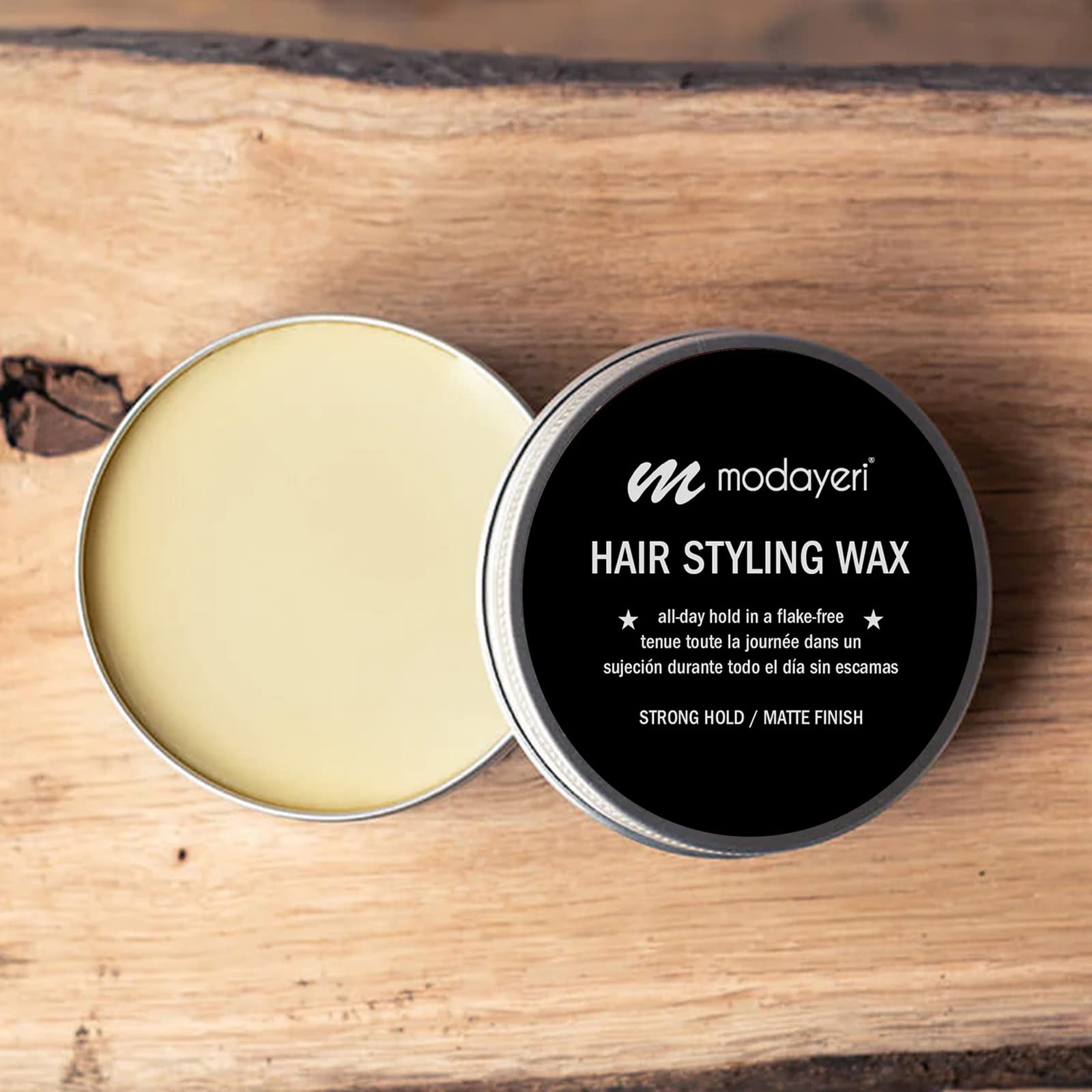 modayeri alışverişte yeni moda Hair Wax - Strong Hold Styling Pomade for Men and Women, Nourishing And Protecting, Matte Finish Molding 3.4 Oz