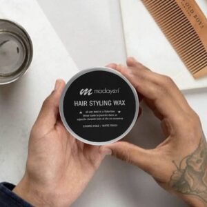 modayeri alışverişte yeni moda Hair Wax - Strong Hold Styling Pomade for Men and Women, Nourishing And Protecting, Matte Finish Molding 3.4 Oz