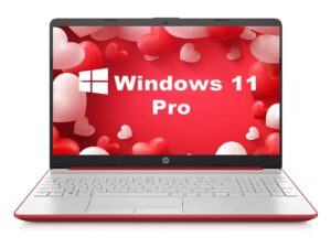 hp pavilion business laptop, 15" hd display, intel pentium silver n5000, windows 11 pro, 32gb ram, 1tb ssd, type-c, rj-45, online conferencing, office 365 1 year, long battery life, pc mall usb card