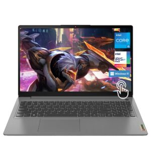 Lenovo Ideapad 3i 15.6" Full HD (1920 x 1080) Touch Business Laptop, Intel Core i5-1135G7, 4-core, 20GB RAM 512GB SSD Storage, Intel Iris X Graphics, Bluetooth, Wi-Fi, Win11, Arctic Grey, W/GaLiMu