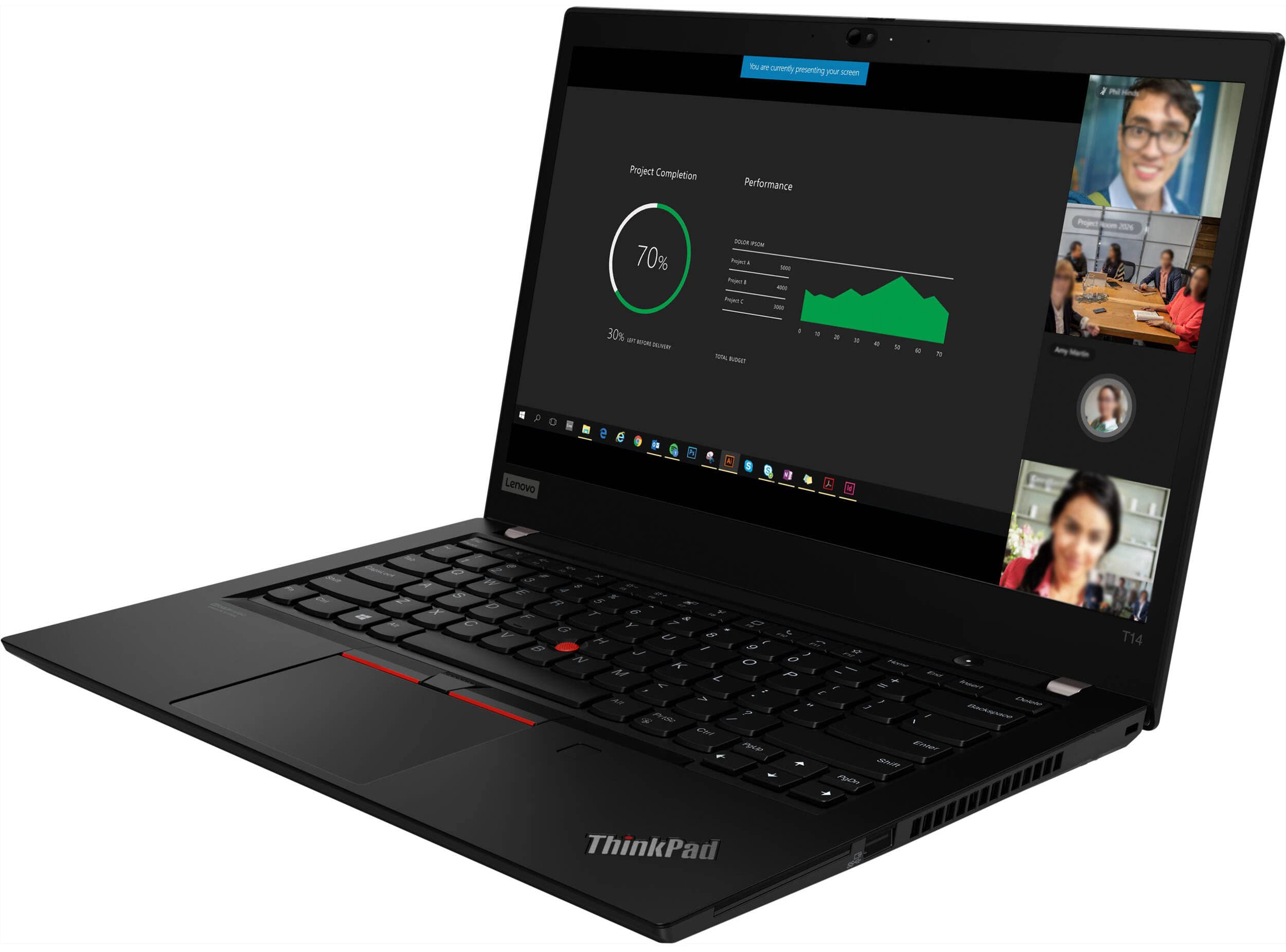 Lenovo ThinkPad T14 Home & Business Laptop (Intel i5-1135G7 4-Core, 14.0" 60Hz Full HD (1920x1080), Intel Iris Xe, 8GB RAM, 512GB PCIe SSD, Backlit KB, Wifi, USB 3.2, HDMI, Webcam, Win 10 Pro)