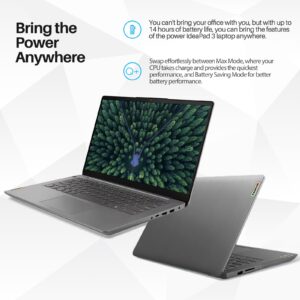 Lenovo 2023 Newest 14" FHD IdeaPad 3 Laptop, AMD Ryzen 7 5700U Processor Up to 4.3 GHz, 12GB RAM, 1TB SSD, AMD Radeon Graphics, Student & Business Laptop, Wi-Fi 6, Bluetooth, Gray, Windows 11 Home