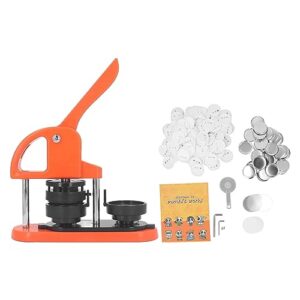 Button Press Machine, Button Maker Machine, Easy to Use, Save Time with Circle Cutter for School Events (25mm)