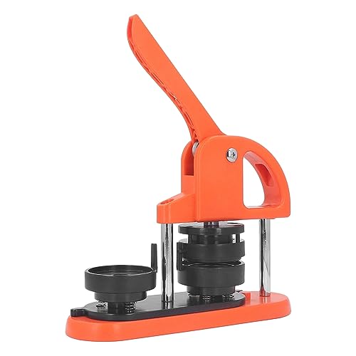 Button Press Machine, Button Maker Machine, Easy to Use, Save Time with Circle Cutter for School Events (25mm)