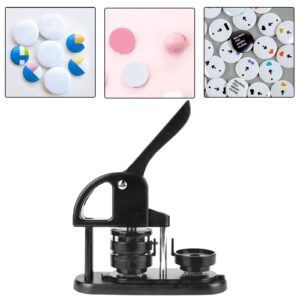 rockible DIY Button Maker Machine Button Press Machine Easy Operation Pin Making Starter Kits for Keychain Pin Buttons Mirror DIY Gifts