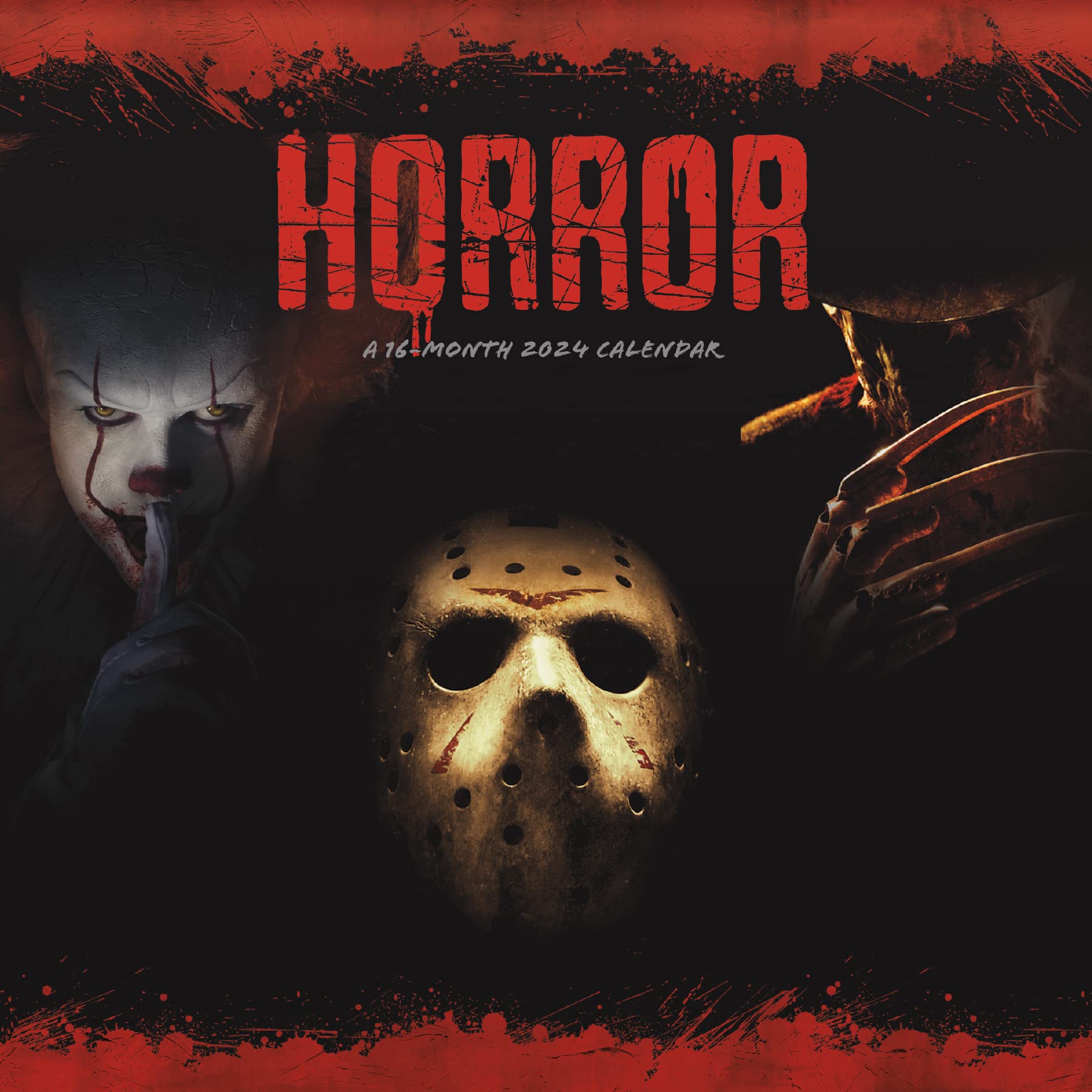 2024 Horror Collection Mini Wall Calendar