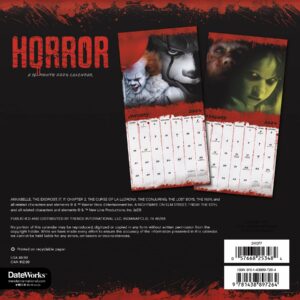 2024 Horror Collection Mini Wall Calendar