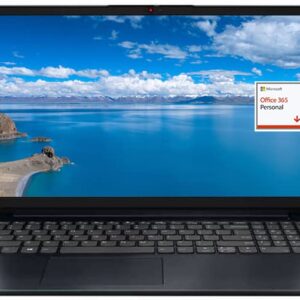 lenovo IdeaPad 1 15.6" FHD Laptop Newest, Intel Pentium Silver N6000, 8GB RAM, 256GB SSD, 1 Year Microsoft Office 365, Webcam, Type-C, SD Card Reader, Wi-Fi 6, Windows 11 S