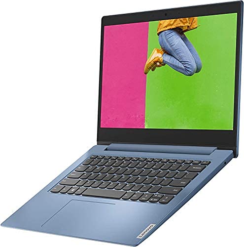 Lenovo IdeaPad 1i 14" Laptop Computer, Intel Celeron N4020 up to 2.8GHz, 4GB LPDDR4 RAM, 80GB Storage (64GB eMMC + 16GB Flash Drive), 802.11AC WiFi, Bluetooth, Type-C, Cloud Grey, Windows 11 S