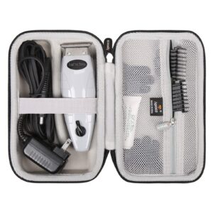 aproca hard storage portable case, for andis 74150 gtx-exo / 74055/74000 professional cord/cordless lithium-ion electric beard & hair trimmer