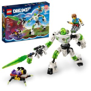 lego dreamzzz mateo and z-blob the robot 71454 building toy set, 2-in 1 build transforms z-blob to a robot, great gift for grandchildren or kids ages 7 and up to play with friends or on their own