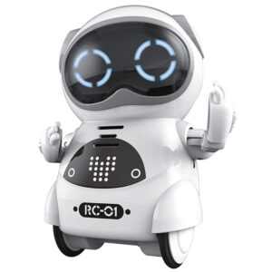 goolrc 939a pocket robot talking interactive dialogue voice recognition record singing dancing telling story mini robot