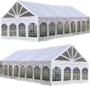 delta 40'x20' pvc marquee tents for parties, large party tent, outdoor wedding tent, heavy duty fire retardard waterproof canopy, carpas para fiestas,outdoor event + 7 storage bags