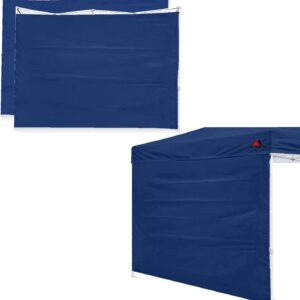 SCOCANOPY SideWall for 10x10 Canopy Frame, 3 Pack SunWall Only, Navy Blue