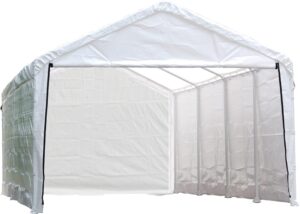 shelterlogic supermax canopy enclosure kit, 12 x 26 ft. (frame and canopy sold separately)