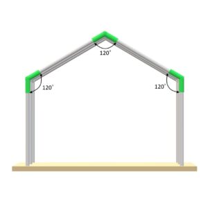 G GOODSZONE Canopy Fittings Kit Carport Frame Connectors Set Heavy Duty 1-3/8 Inch ID Galvanized Steel for 6, 8,10 Legs, without Poles (10 Legs)