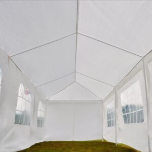 ECOLINEAR 10' x 30' Party Wedding Tent Outdoor Canopy BBQ Shelter for Party Outdoors Activities