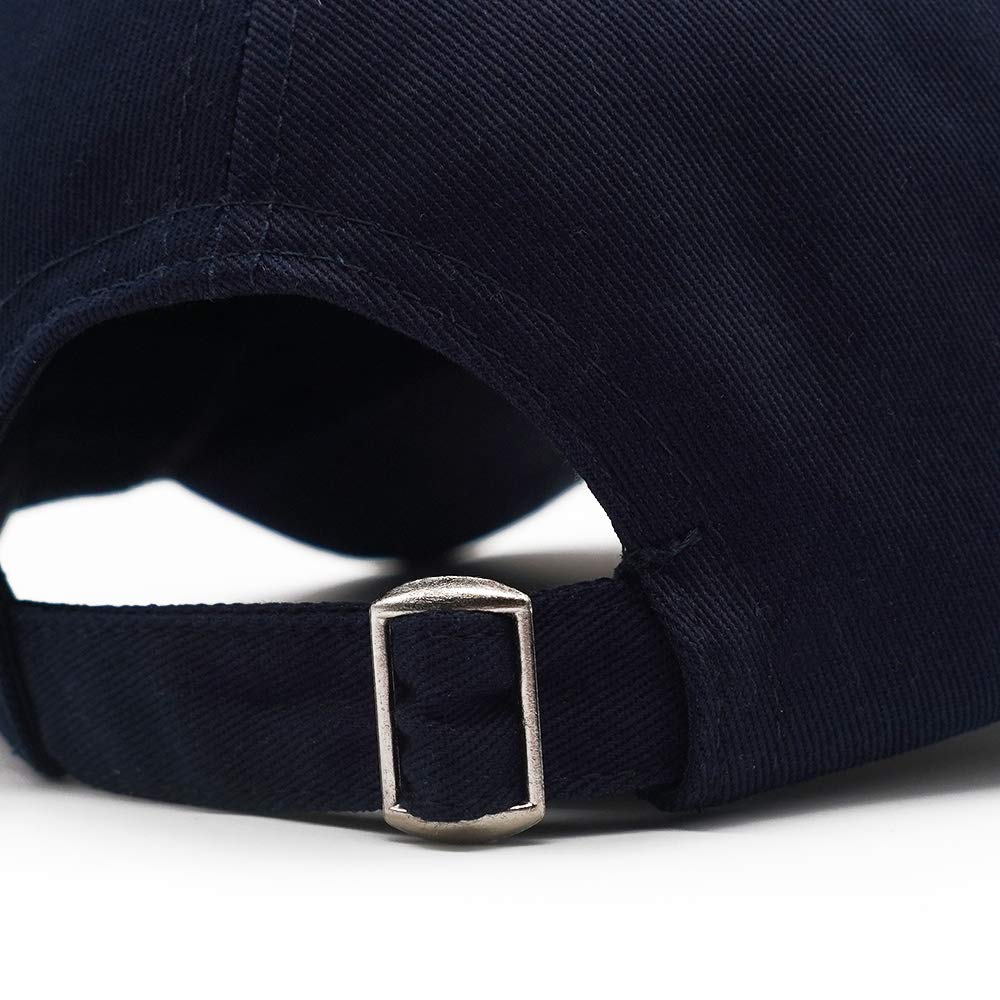 Captain Hat & First Mate | Matching Skipper Boating Baseball Caps | Nautical Navy Marine Sailor Hats (Navy Gold)