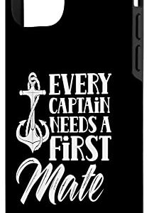 iPhone 12 mini Every Captain Needs A First Mate Yacht Ship Sea Boat Case