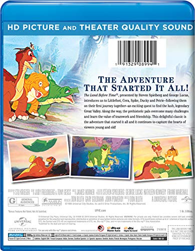 The Land Before Time [Blu-ray]