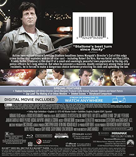 Cop Land (Blu-ray + Digital)