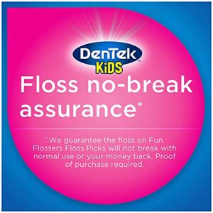 DenTek Kids Fun Flossers, Wild Fruit, 90 Count